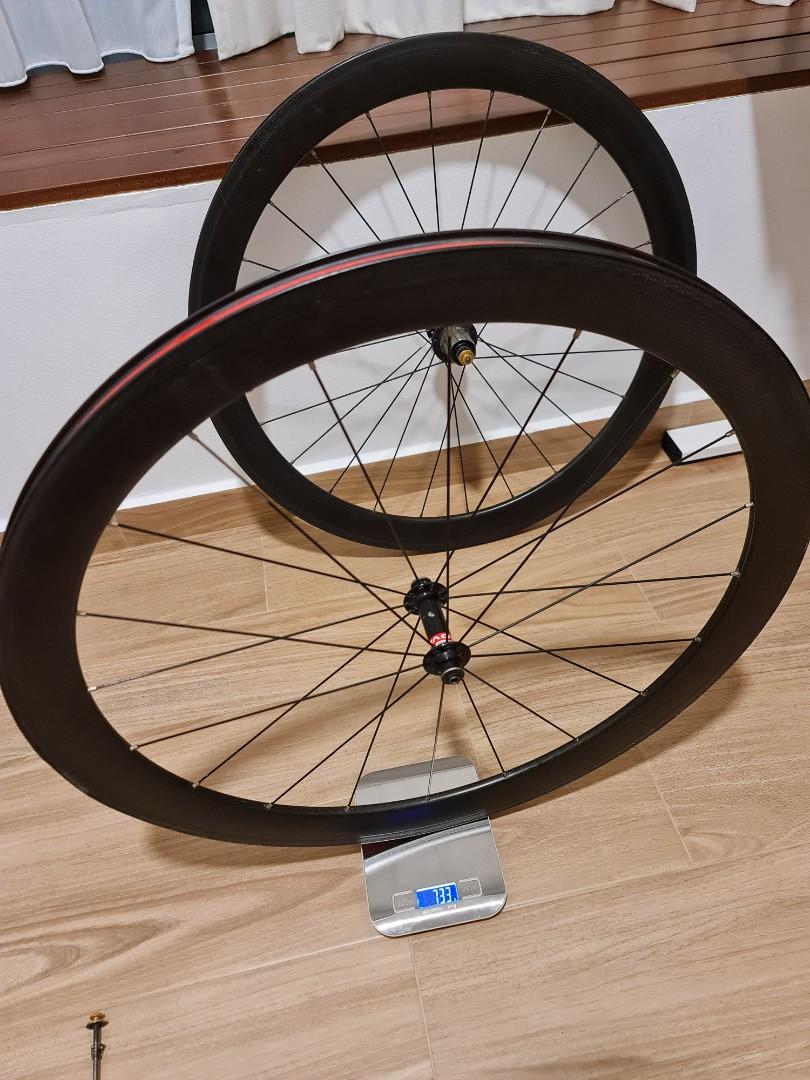 Carbon 50mm Novatec Rims, Sports Equipment, Bicycles & Parts, Parts ...