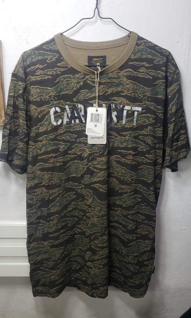 Carhartt army tiger camou, Men's Fashion, Tops & Sets, Tshirts & Polo ...