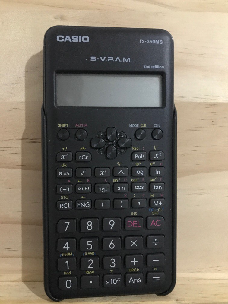 Casio calculator fx-350ms, Computers & Tech, Office & Business ...