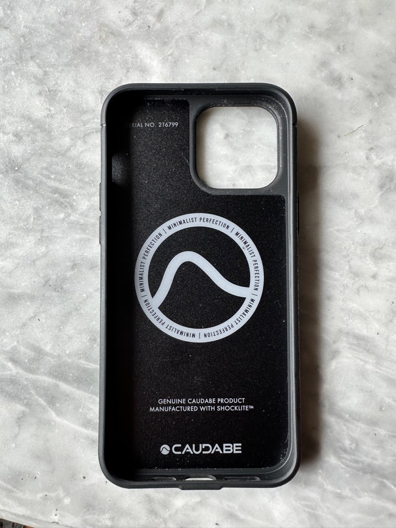 Caudabe Sheath iPhone 13 Pro Max Case - Black, Mobile Phones & Gadgets ...