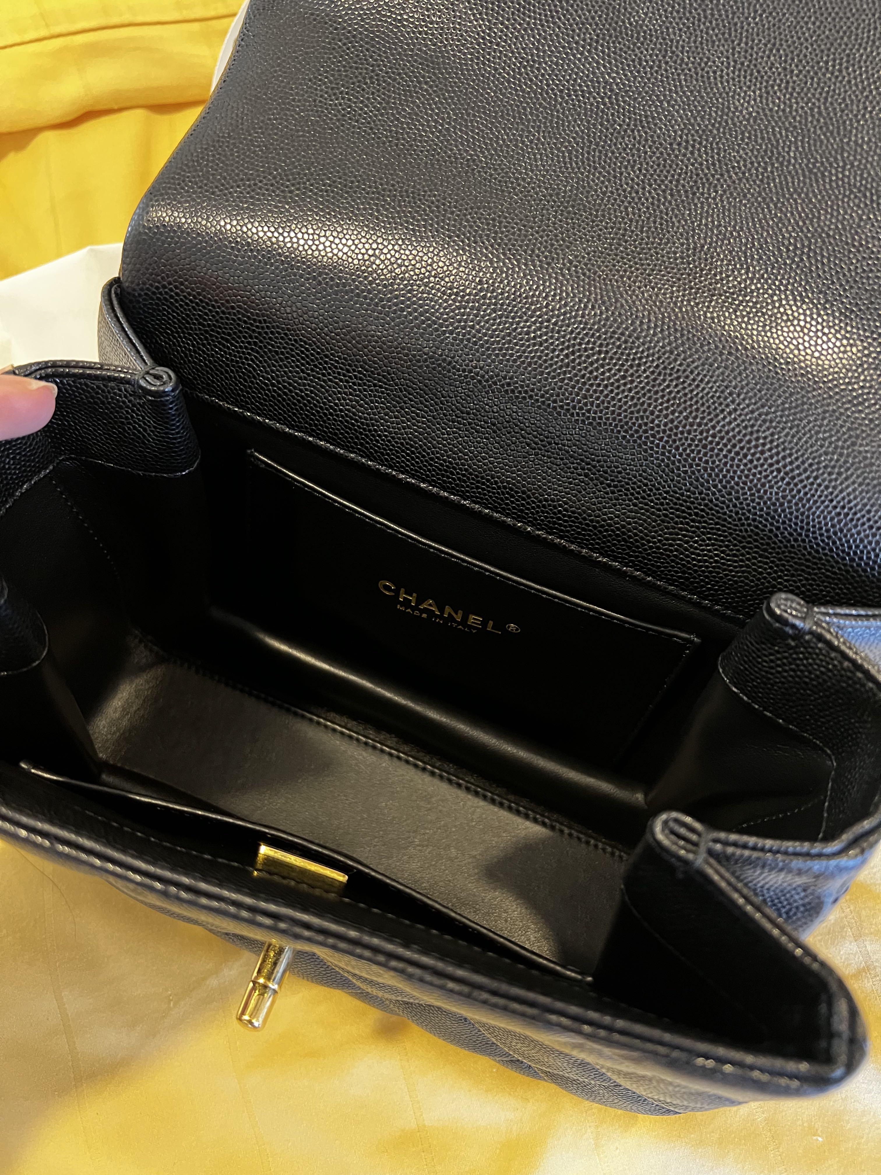 CHANEL 22K COCO FIRST BAG (Black) 20cm, Luxury, Bags & Wallets on Carousell