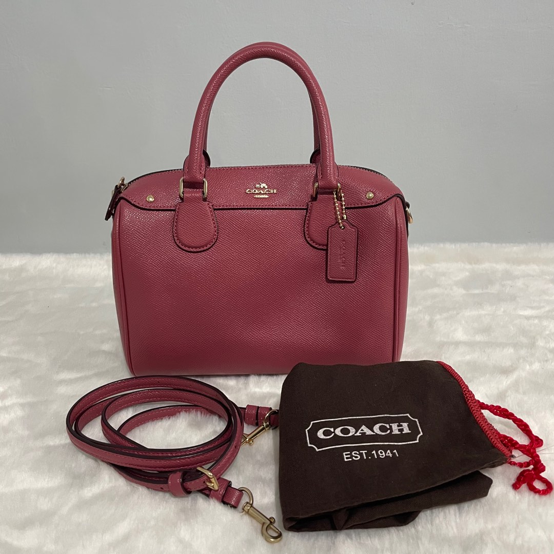 Coach Bennett Old Rose, Luxury, Bags & Wallets on Carousell