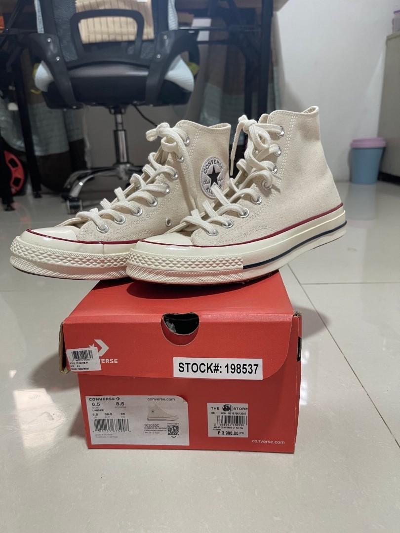 Converse Chuck 70 (Color Parchment, Unisex), Luxury, Sneakers ...