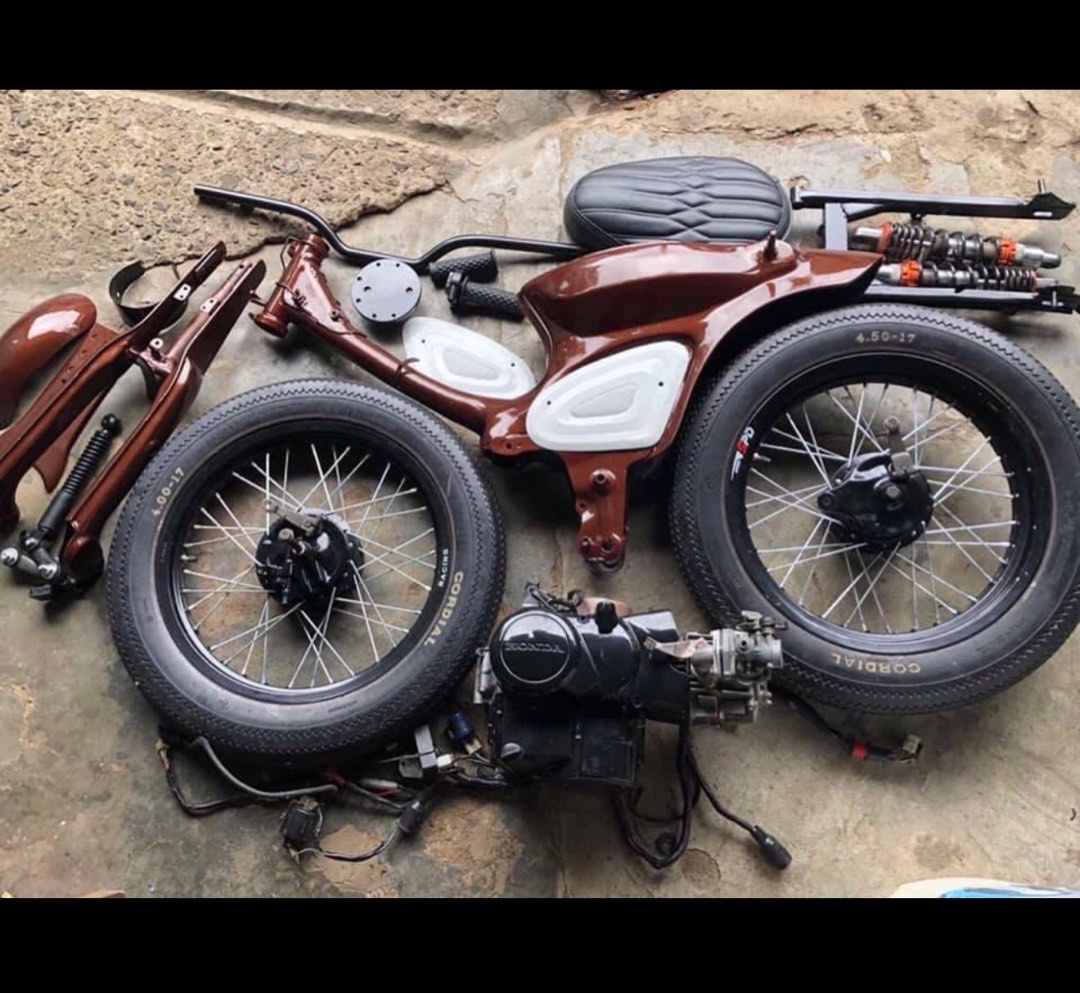 Custom Cub, Motorbikes, Motorbikes for Sale on Carousell