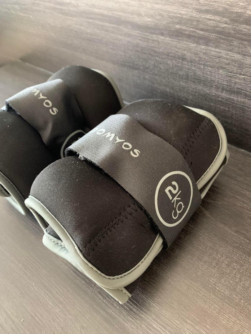 Decathlon Nyamba Tone SoftBell Adjustable Ankle Weights Twin-Pack - 2 ...