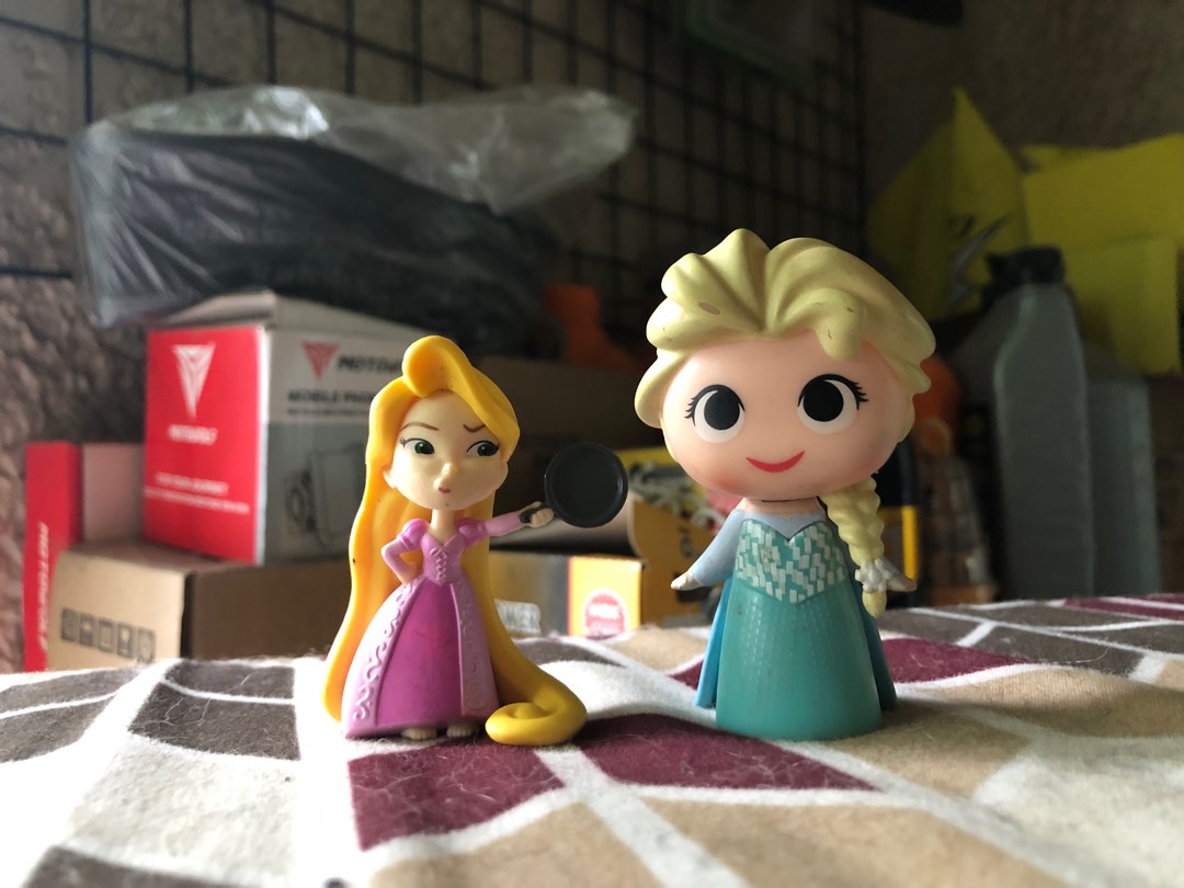 Disney rapunzel and elsa bundle, Hobbies & Toys, Toys & Games on Carousell