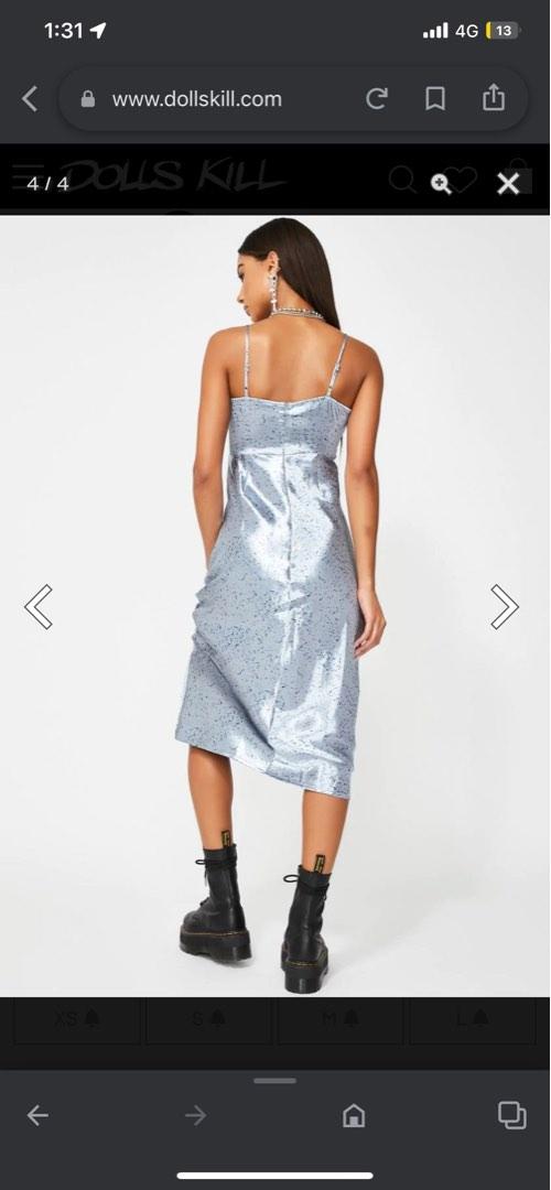 Dolls kill dress in blue, Women's Fashion, Dresses & Sets, Dresses on ...