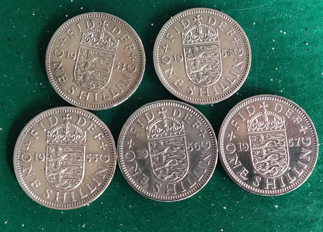 Elizabeth old coin 1953-1957, Hobbies & Toys, Memorabilia ...