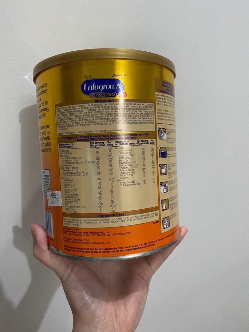 Enfagrow A+ Nura Pro, Food & Drinks, Other Food & Drinks on Carousell