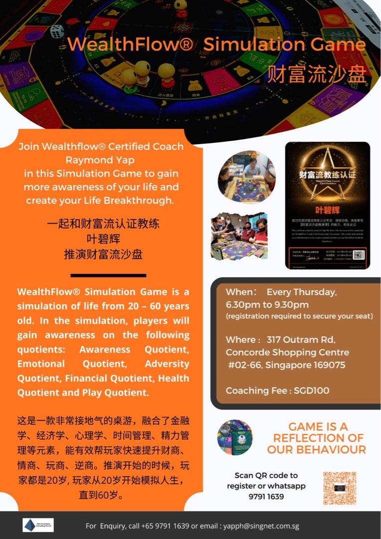 English Wealth & Joy Simulation , Hobbies & Toys, Toys & Games on Carousell