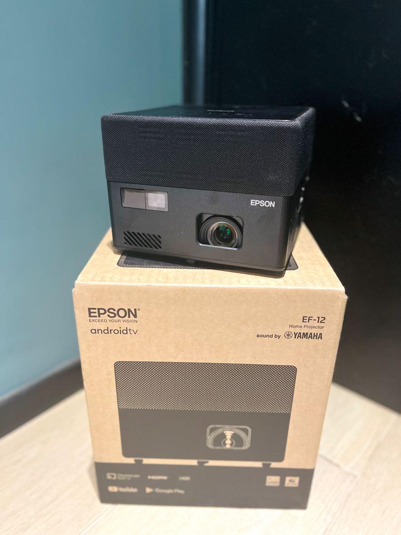 全新Epson EF-12 投影機 ef12 projector, 家庭電器, 電視 & 其他娛樂, 投影機 - Carousell