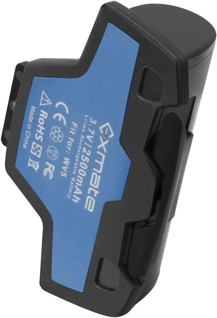 Exmate 3.7V 2.5Ah Battery for Karcher WV5, 4.633-083.0,Lithium Ion ...