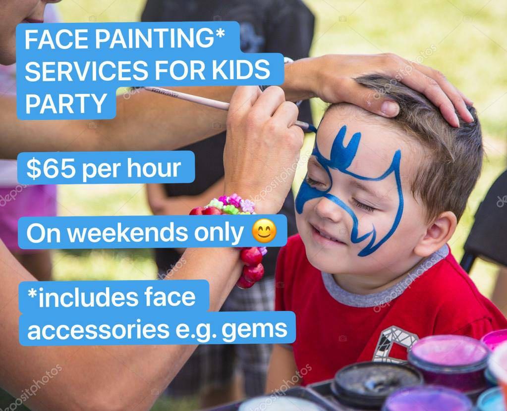 Face painting for kids, Everything Else on Carousell