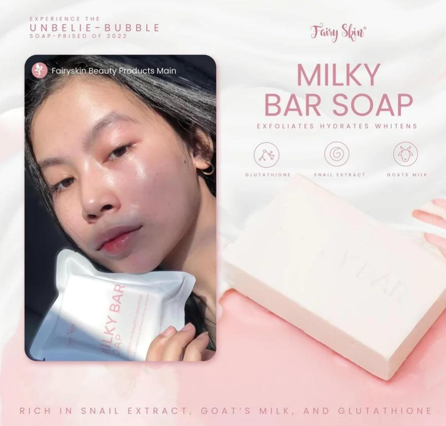 Fairy Skin - Milky Bar Soap ON HAND with Freebies, Beauty & Personal ...