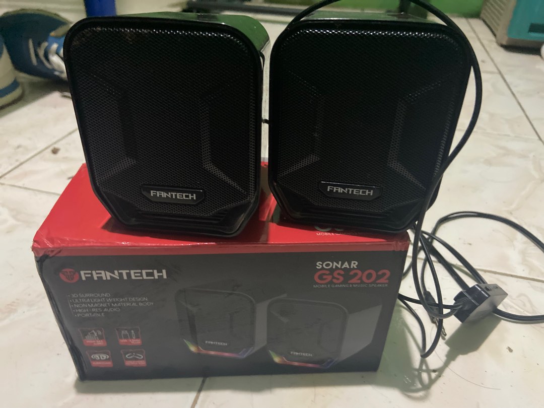 Fantech GS202 gaming speaker, Audio, Soundbars, Speakers & Amplifiers on Carousell