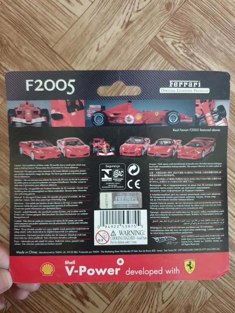FERRARI SHELL F2005 SHELL V-POWER, Hobbies & Toys, Collectibles ...