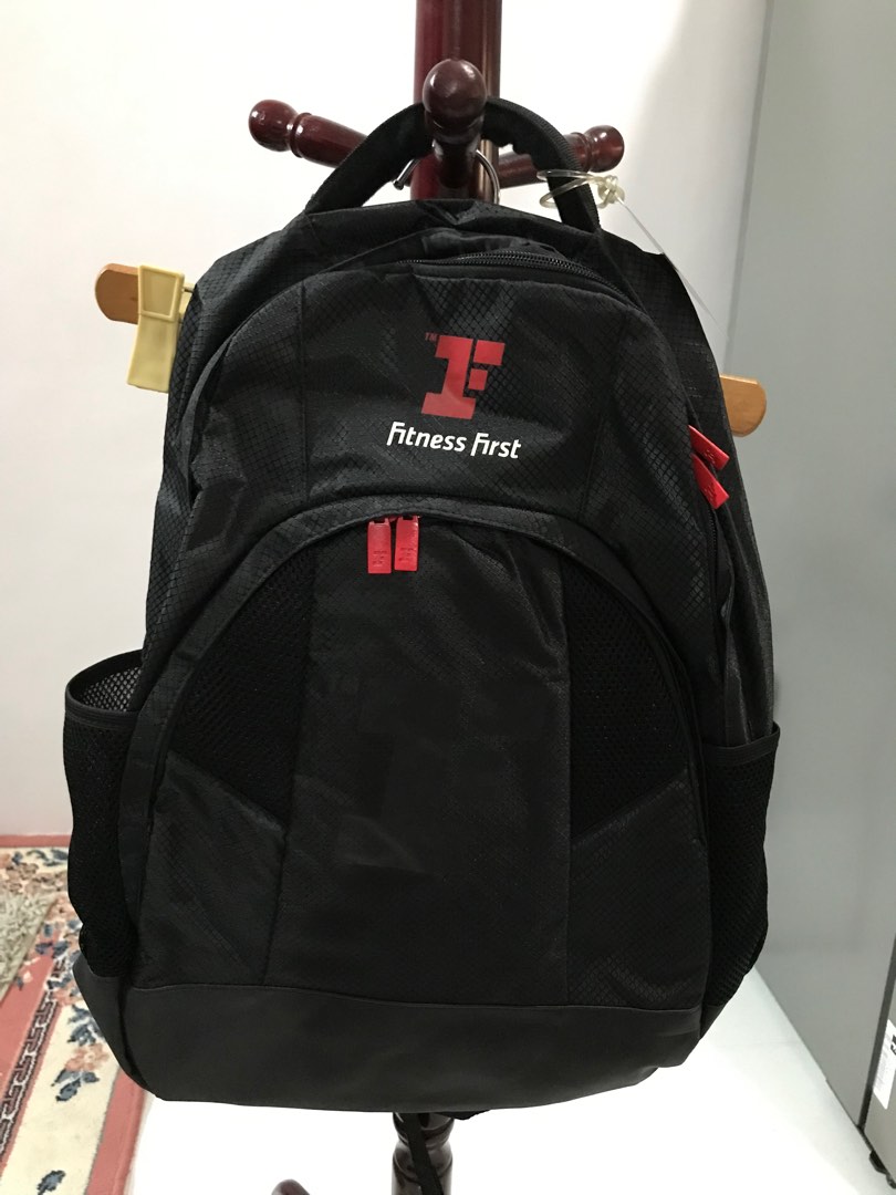 Fitness First Gym Backpack, Men's Fashion, Bags, Backpacks on Carousell