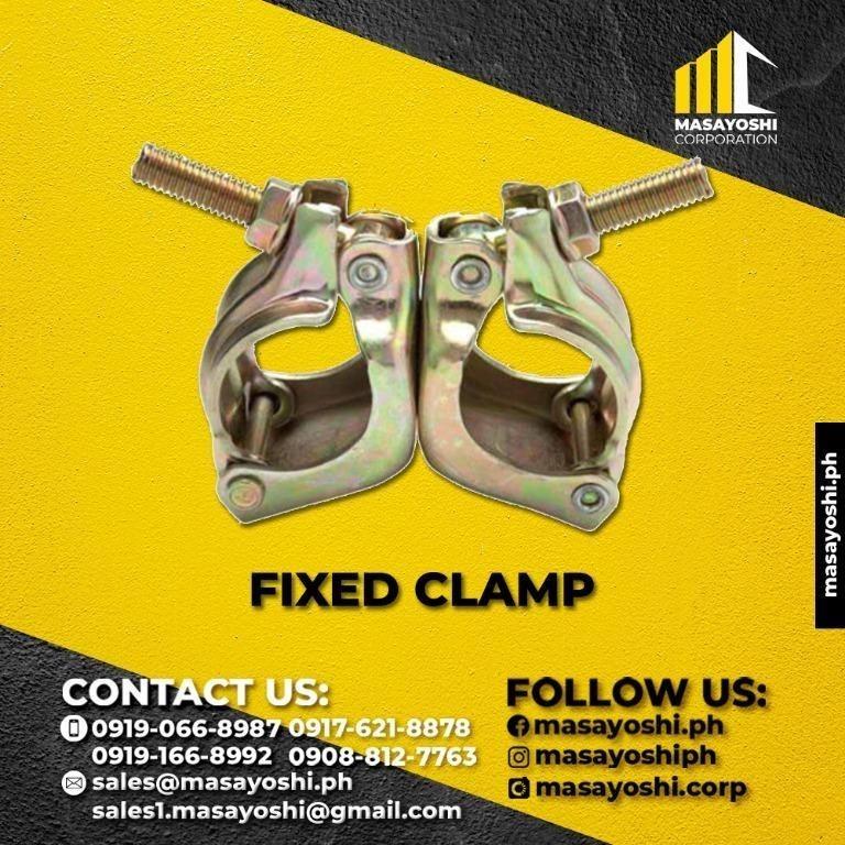 Fixed Clamp | Scaffolding | Clamping Equipment | Clamp | Lock ...