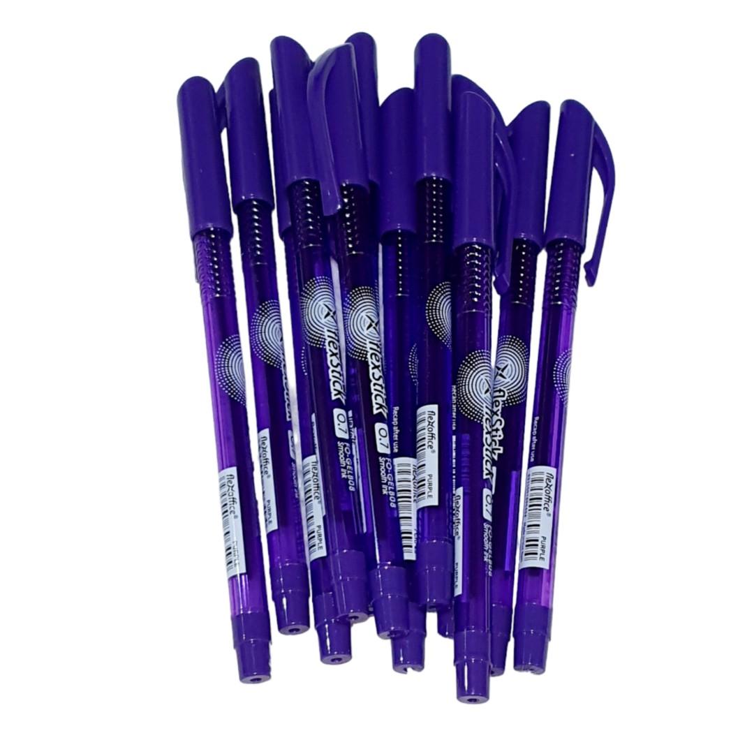 FlexOffice Flex Stick 0.7 Smooth Ink Pen Ballpen, Hobbies & Toys ...