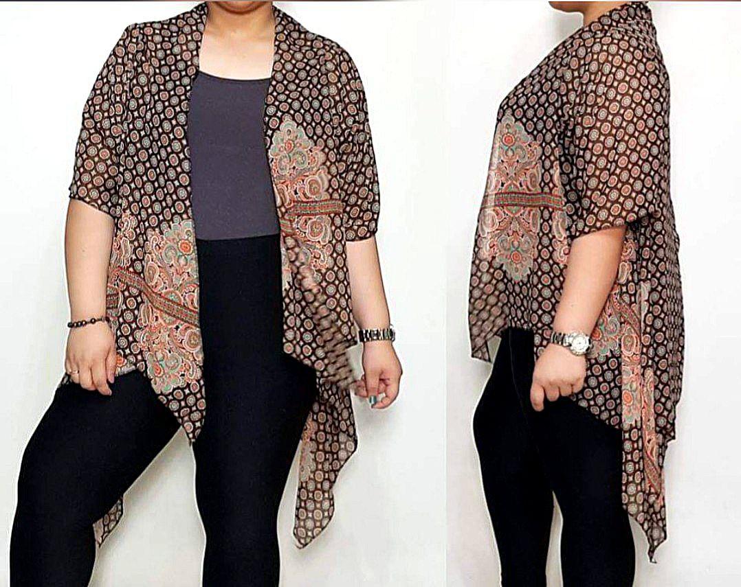 Flowy long topper, Women's Fashion, Tops, Others Tops on Carousell