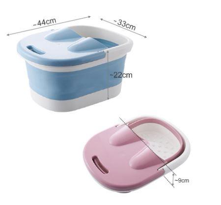 [Foot Soaking Bucket] Large Collapsible Foot Soak Bucket with Massage ...