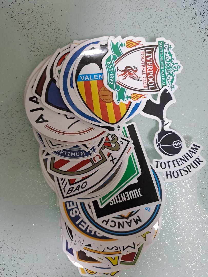 Football Soccer Clubs Stickers, Hobbies & Toys, Stationery & Craft ...