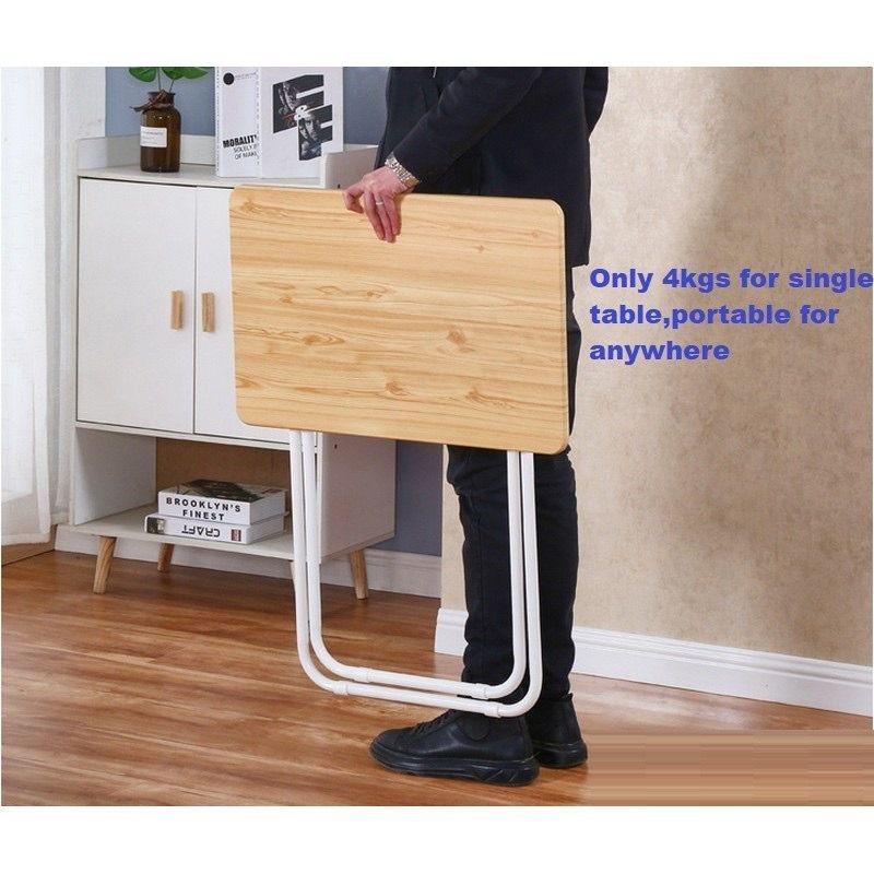 [FREE DELIVERY] Colorful Folding Table Laptop Desk Foldable Study Table ...
