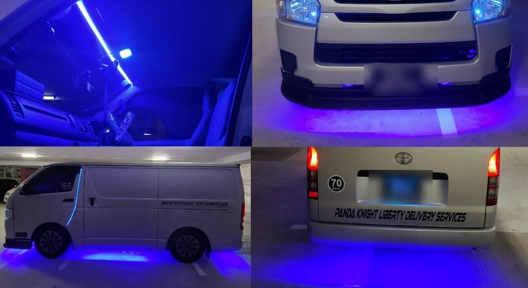 Full undercarriage led installation, Car Accessories, Electronics ...