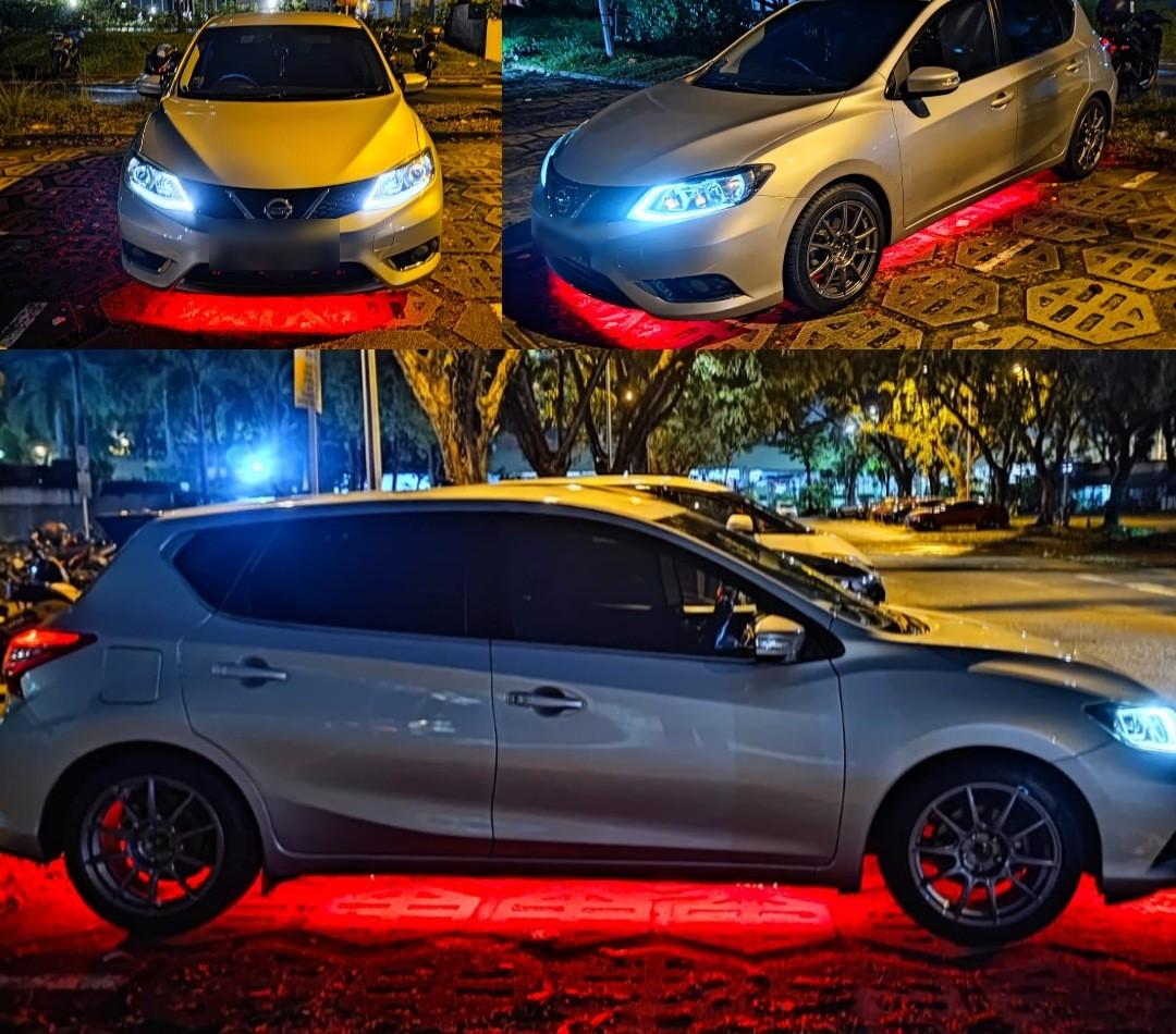 Full undercarriage led installation, Car Accessories, Electronics ...