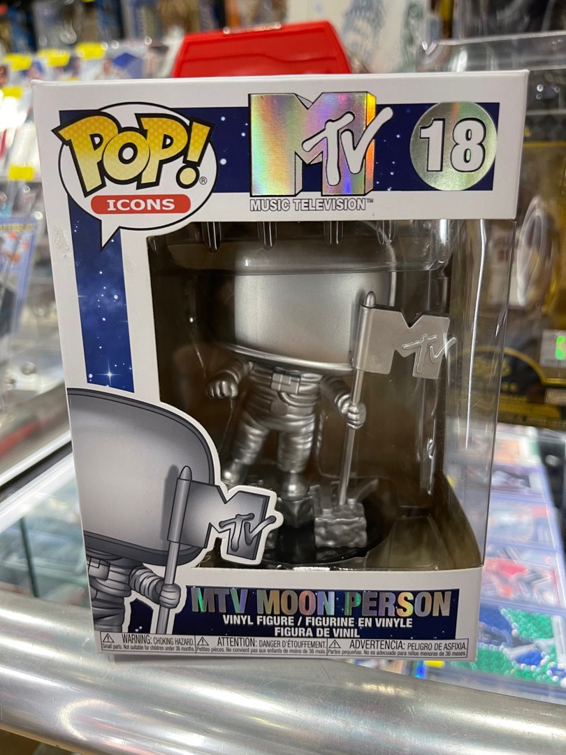Funko Pop MTV Moon Person, Hobbies & Toys, Toys & Games on Carousell