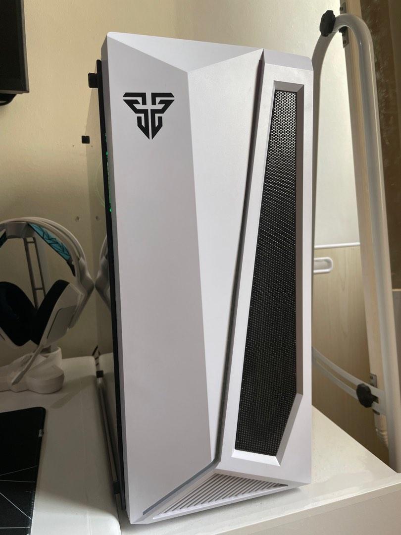 Gaming CPU White RGB Aesthetic, Computers & Tech, Desktops on Carousell