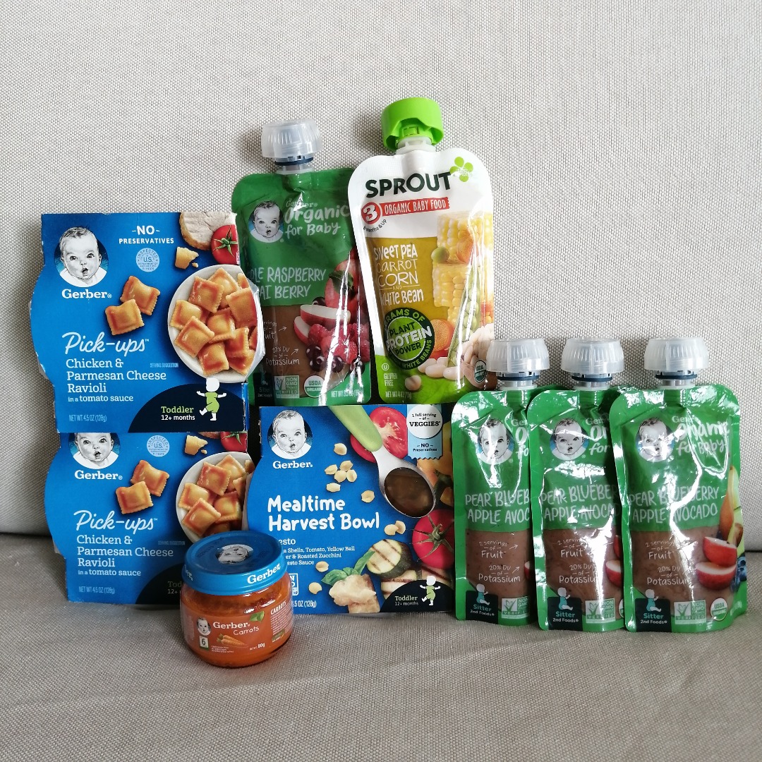 Gerber Food Pouch and Meals (Bundle), Babies & Kids, Nursing & Feeding ...