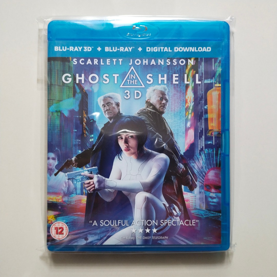 Ghost in the Shell 3D + Blu-ray, Hobbies & Toys, Music & Media, CDs ...