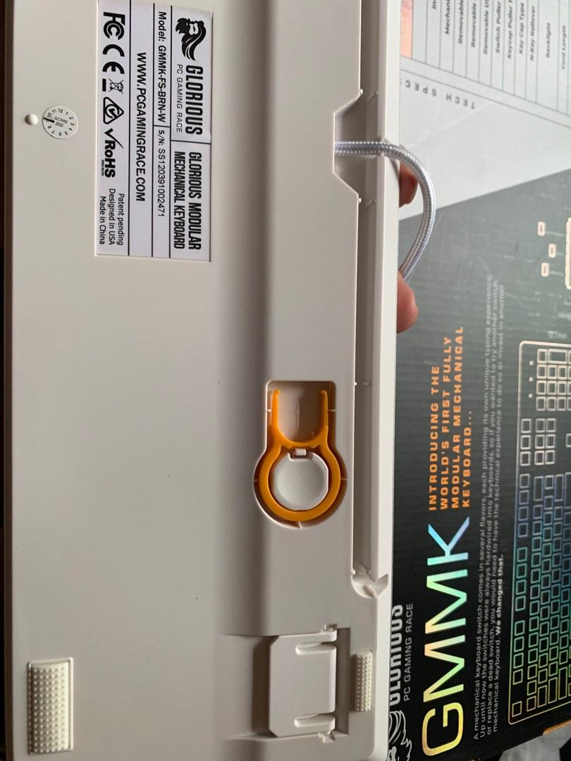 Glorious GMMK full keyboard, Computers & Tech, Parts & Accessories, Computer Keyboard on Carousell