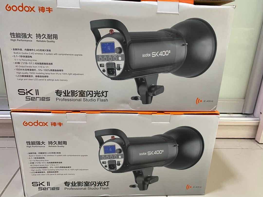 Godox SK400II Studio Flash Kit Combo Pack (2 Light Kit), Photography ...