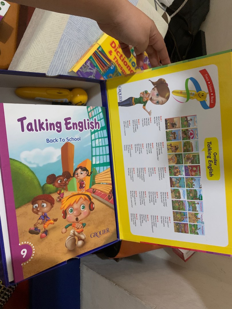 Grolier english talking book, Hobbies & Toys, Books & Magazines ...