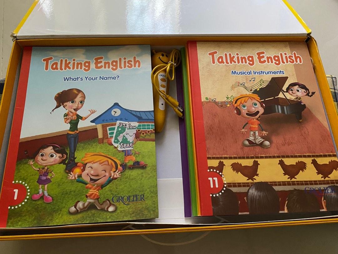 Grolier Talking English, Hobbies & Toys, Books & Magazines, Textbooks ...