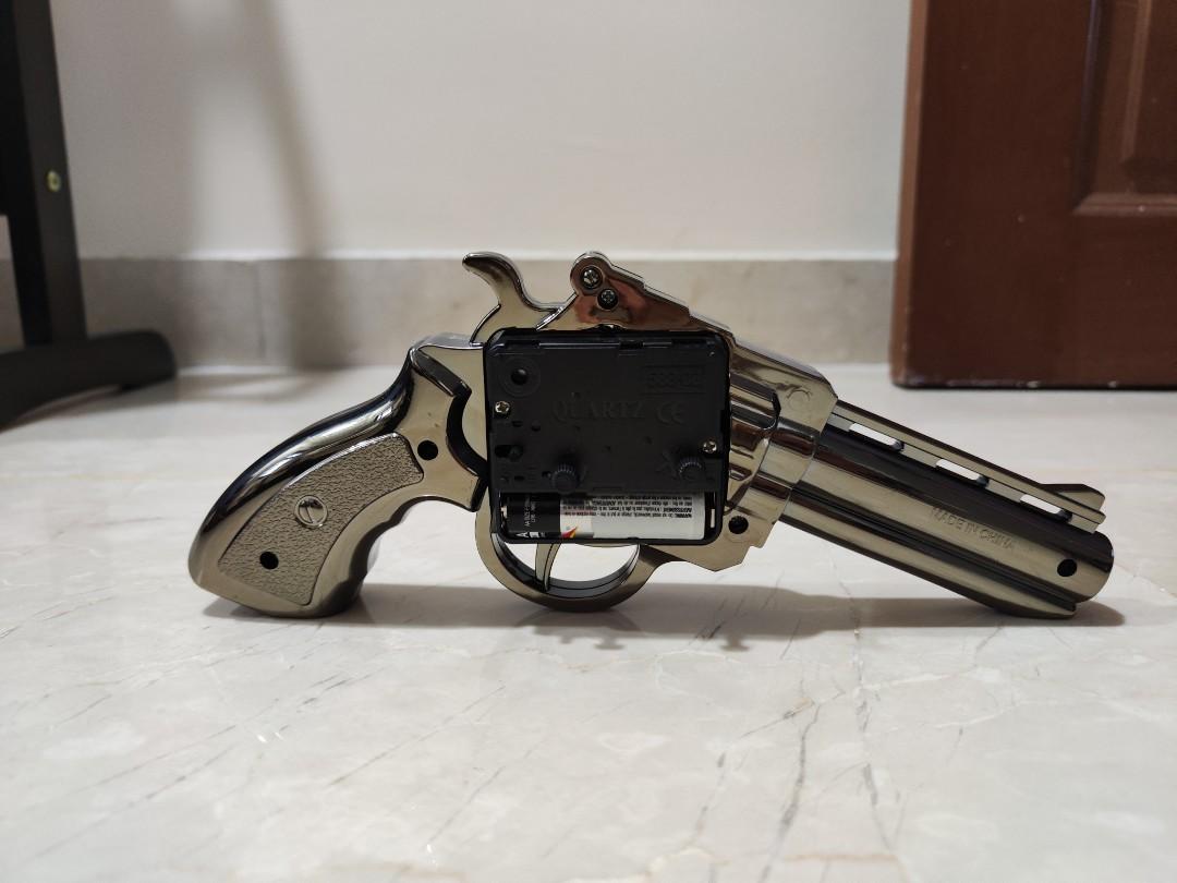 HandGun Display Alarm Clock, Furniture & Home Living, Home Decor ...
