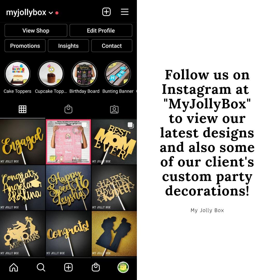 Happy Full Month with Stars Cake Topper For Baby Full Month Party ...