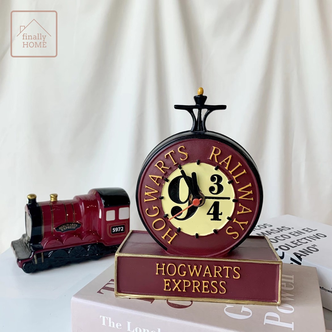 Harry Potter Hogwarts Express Clock, Furniture & Home Living, Home ...