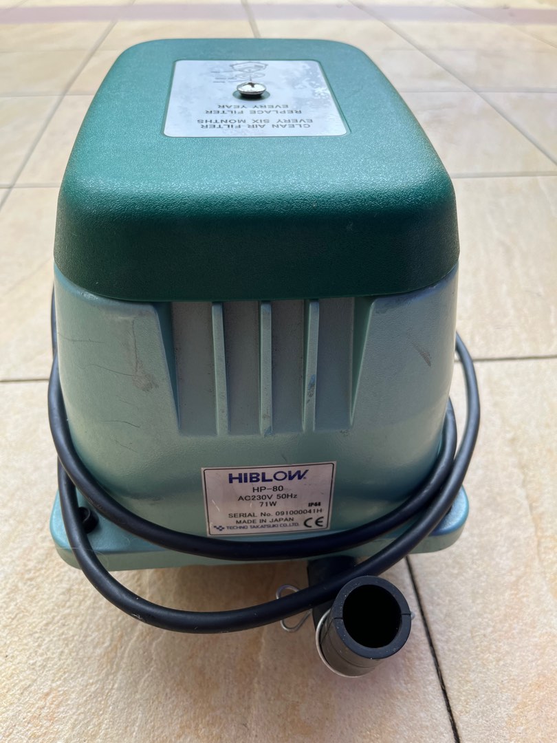 hiblow 80 hp-80 hp80 professional air pump, Pet Supplies, Homes & Other ...