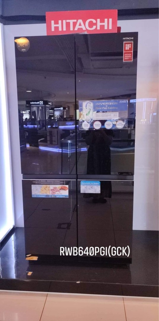 HITACHI FRENCH BOTTOM FREEZER INVERTER REFRIGERATOR, TV & Home ...