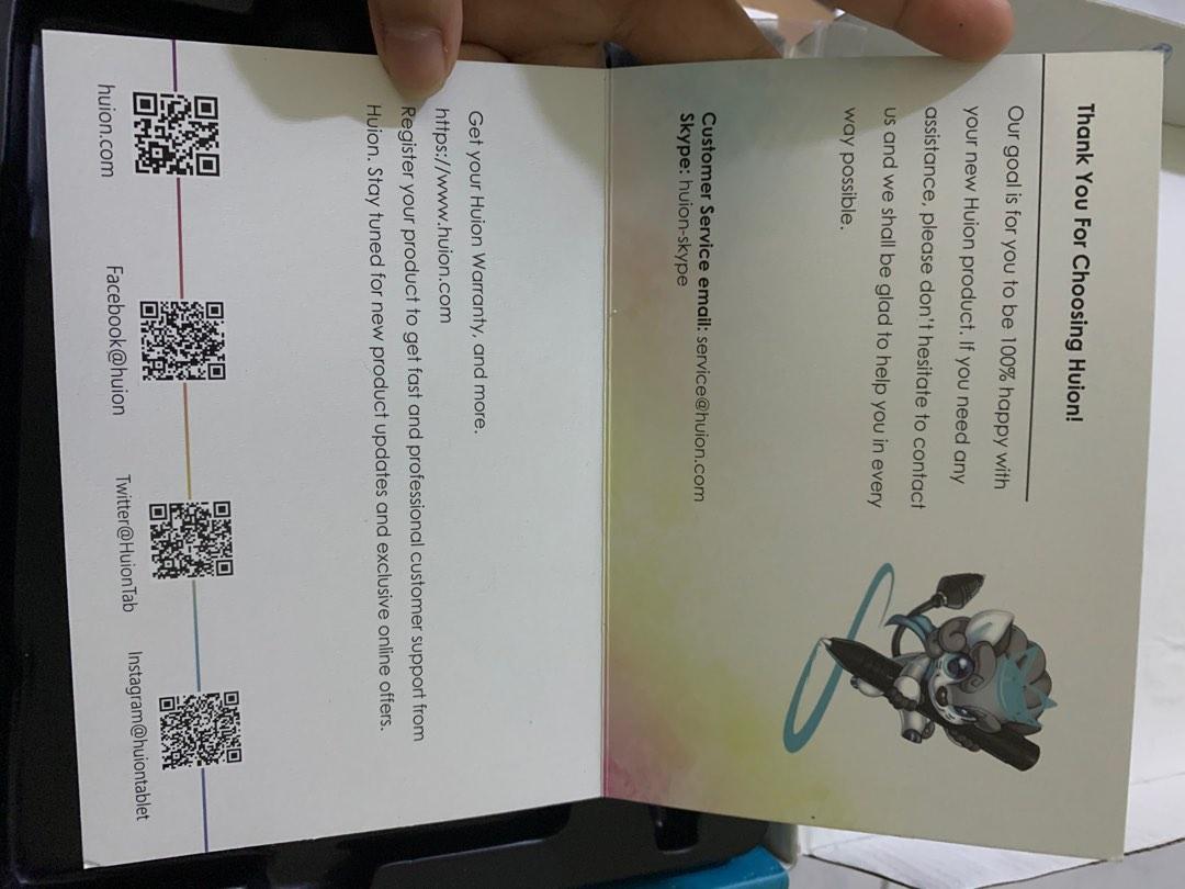 HUION DRAWING TABLET / PEN TABLET (NO SCREEN) - Digital art, E ...