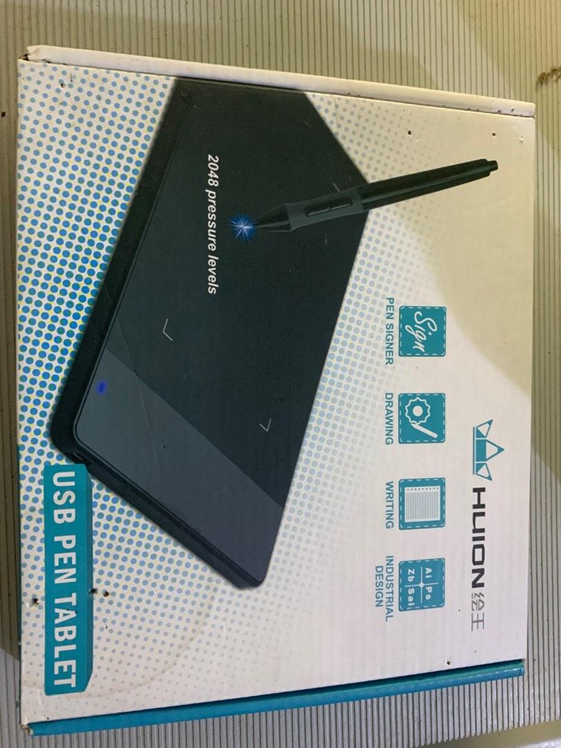 HUION DRAWING TABLET / PEN TABLET (NO SCREEN) - Digital art, E ...