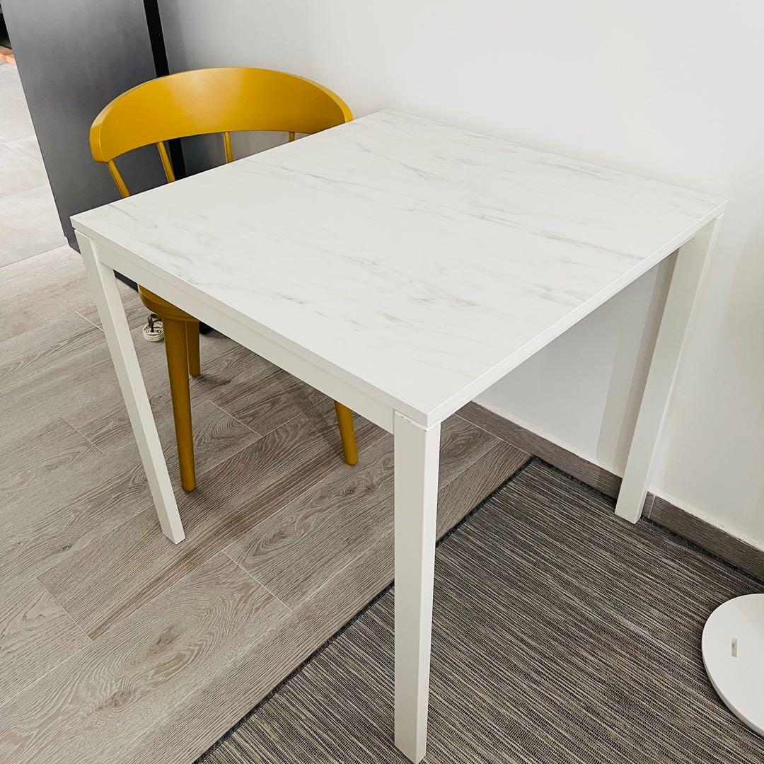 IKEA 75cm x 75cm Table Dining / Study, Furniture & Home Living ...