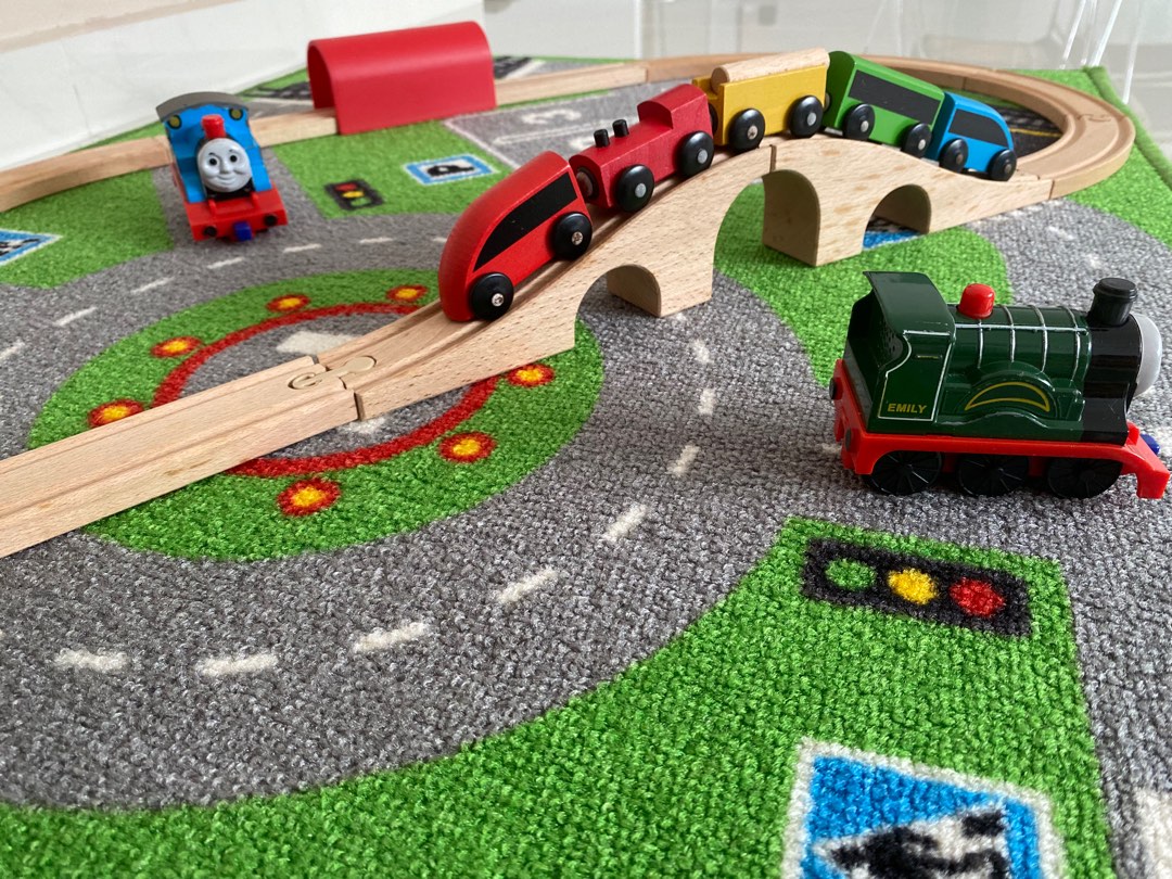 IKEA full train set, Hobbies & Toys, Toys & Games on Carousell