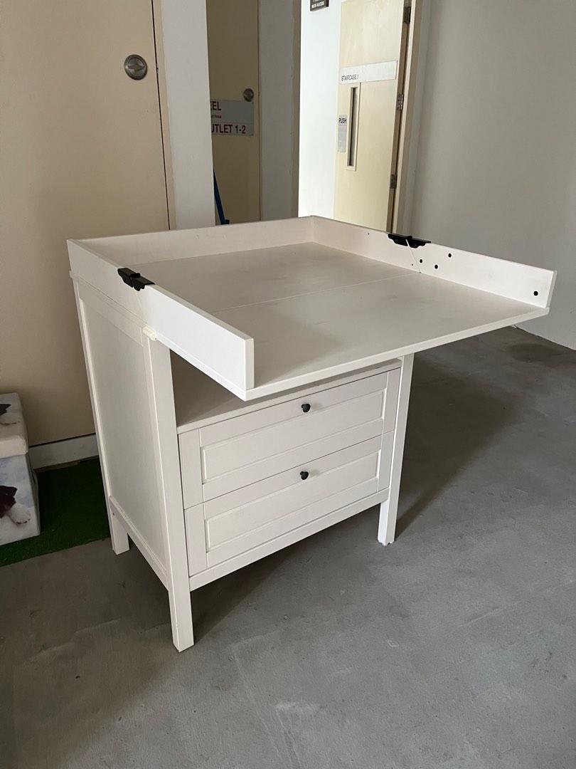 IKEA Sundvik changing table, Babies & Kids, Baby Nursery & Kids ...