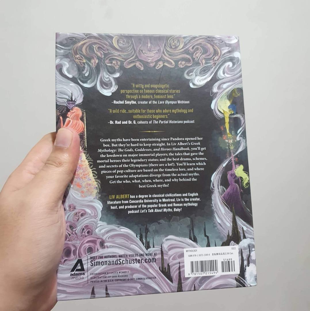 [Illustrated Hardback] Greek Mythology by Liv Albert, Hobbies & Toys ...
