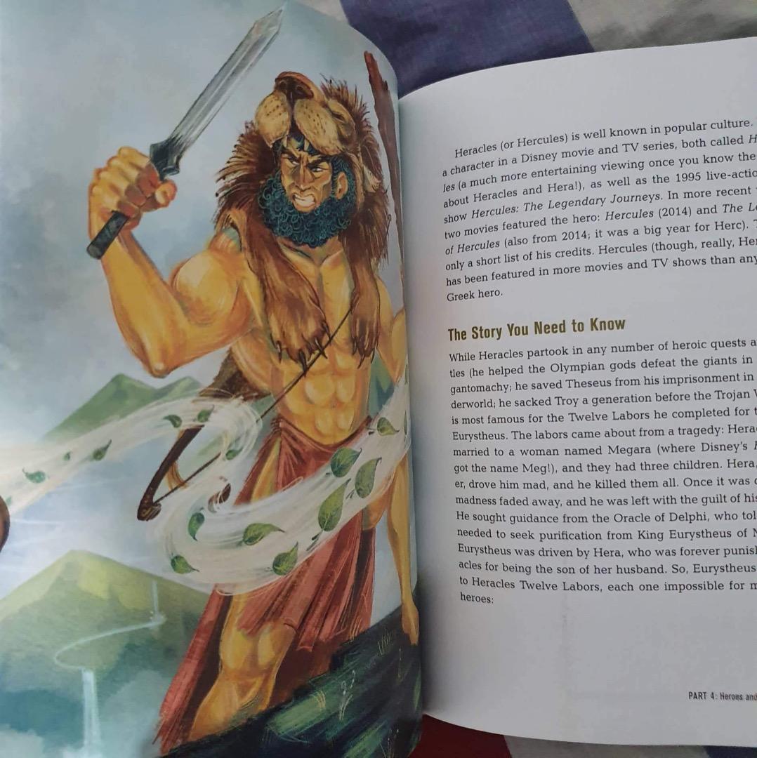 [Illustrated Hardback] Greek Mythology by Liv Albert, Hobbies & Toys ...