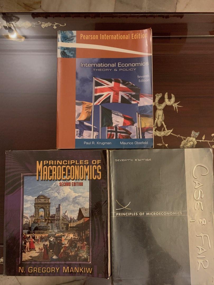 International Microeconomic Macroeconomic School University Textbooks, Hobbies & Toys, Books ...